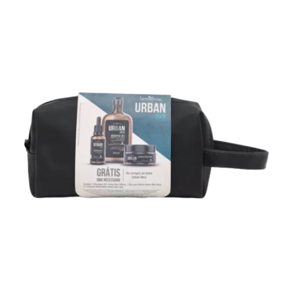 Kit Urban Men Shampoo + Óleo + Pomada + Nécessaire – Loja Modelo Nuvem Shop